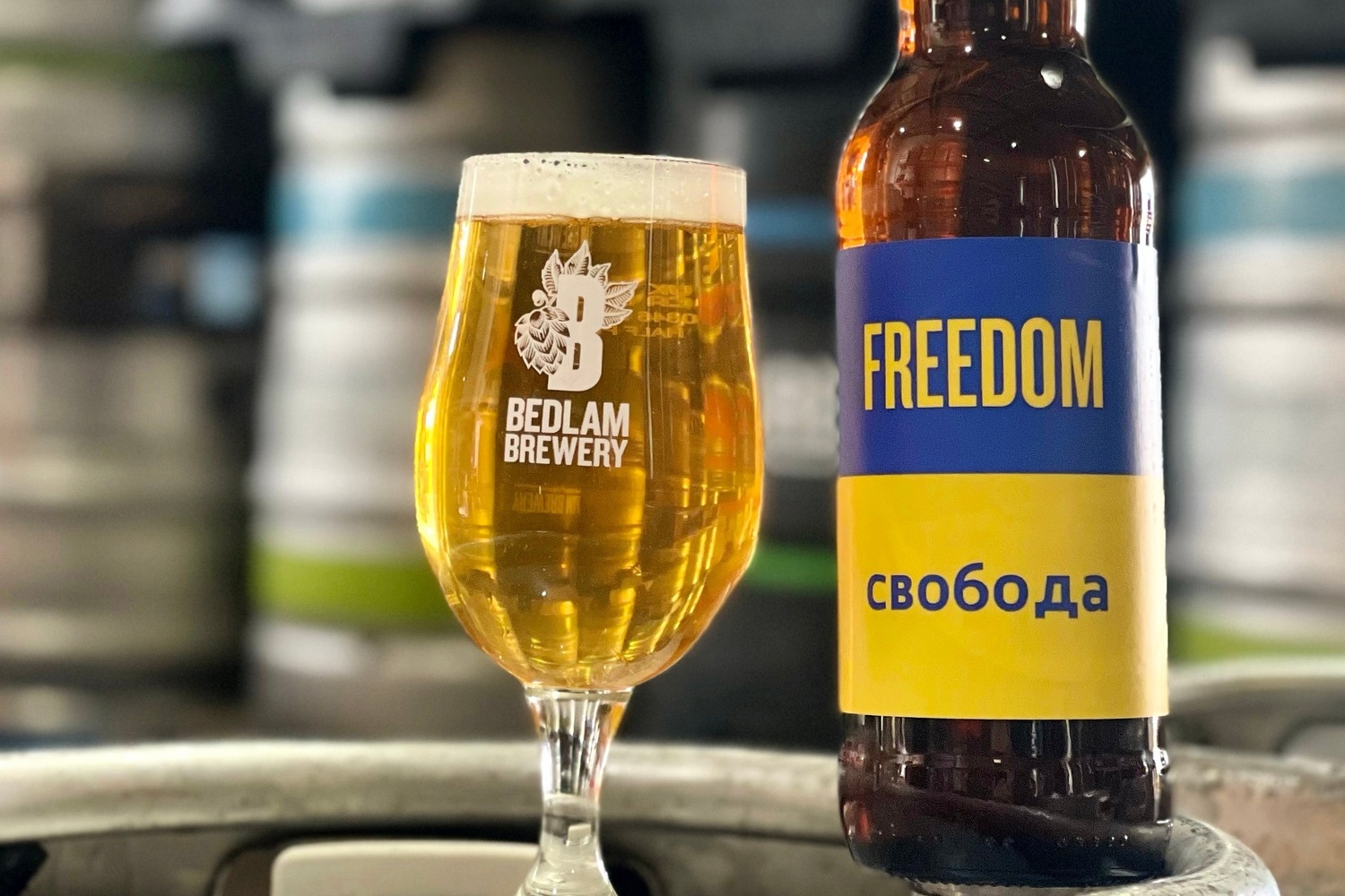 Bedlam launches Ukraine fundraiser Freedom IPA - Beer Today