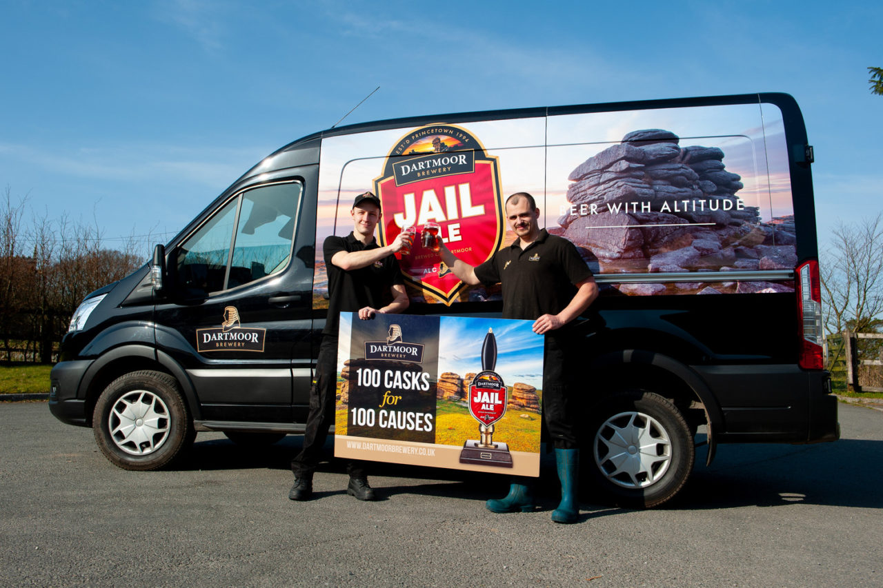 100 free casks of Dartmoor Jail Ale for good causes - Beer Today