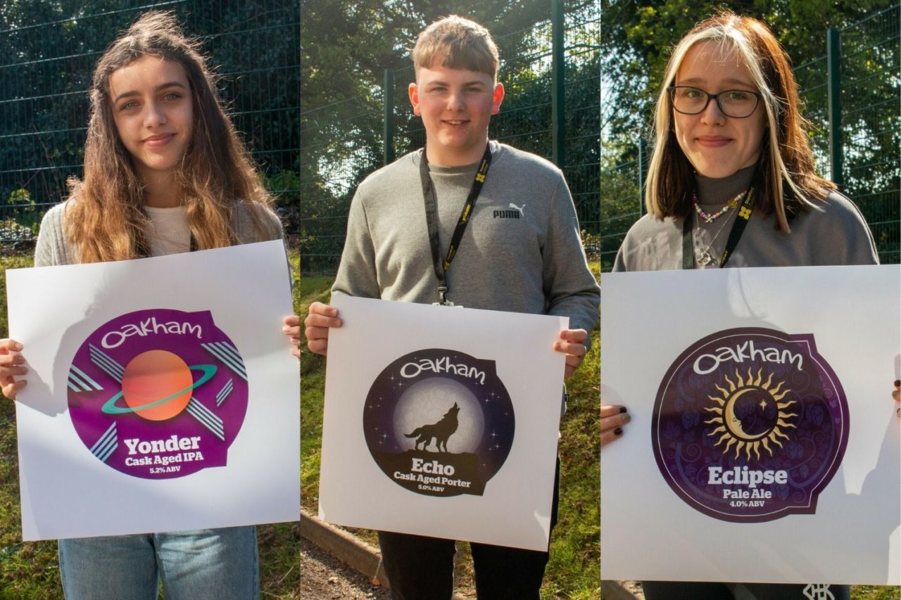 Students design branding for Oakham Ales launches - Beer Today