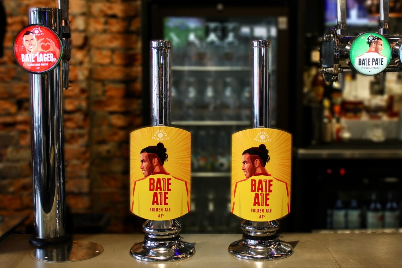 Gareth Bale links up with Glamorgan Brewing Co - Beer Today