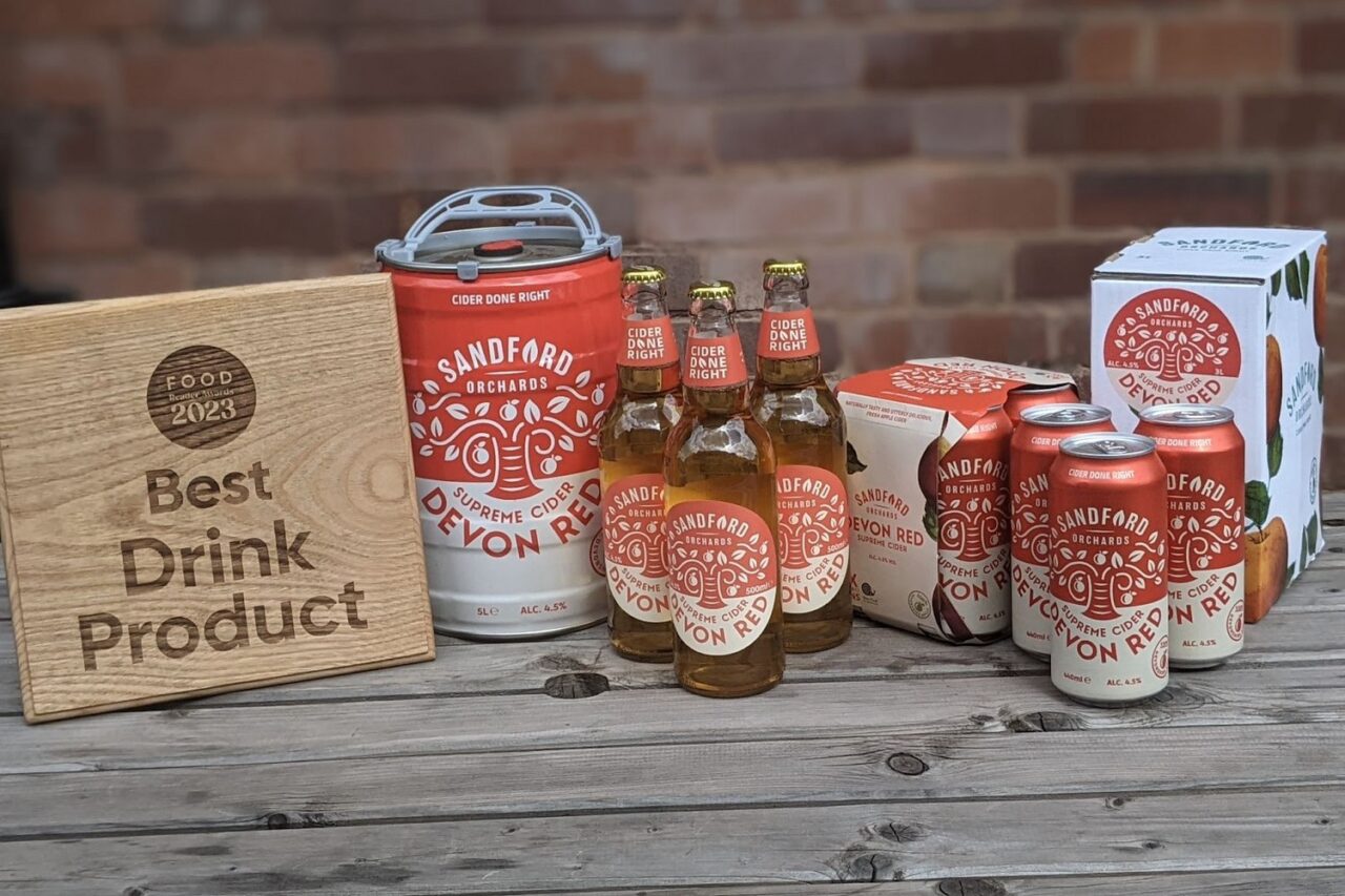 Devon Red cider wins Food Magazine award - Beer Today