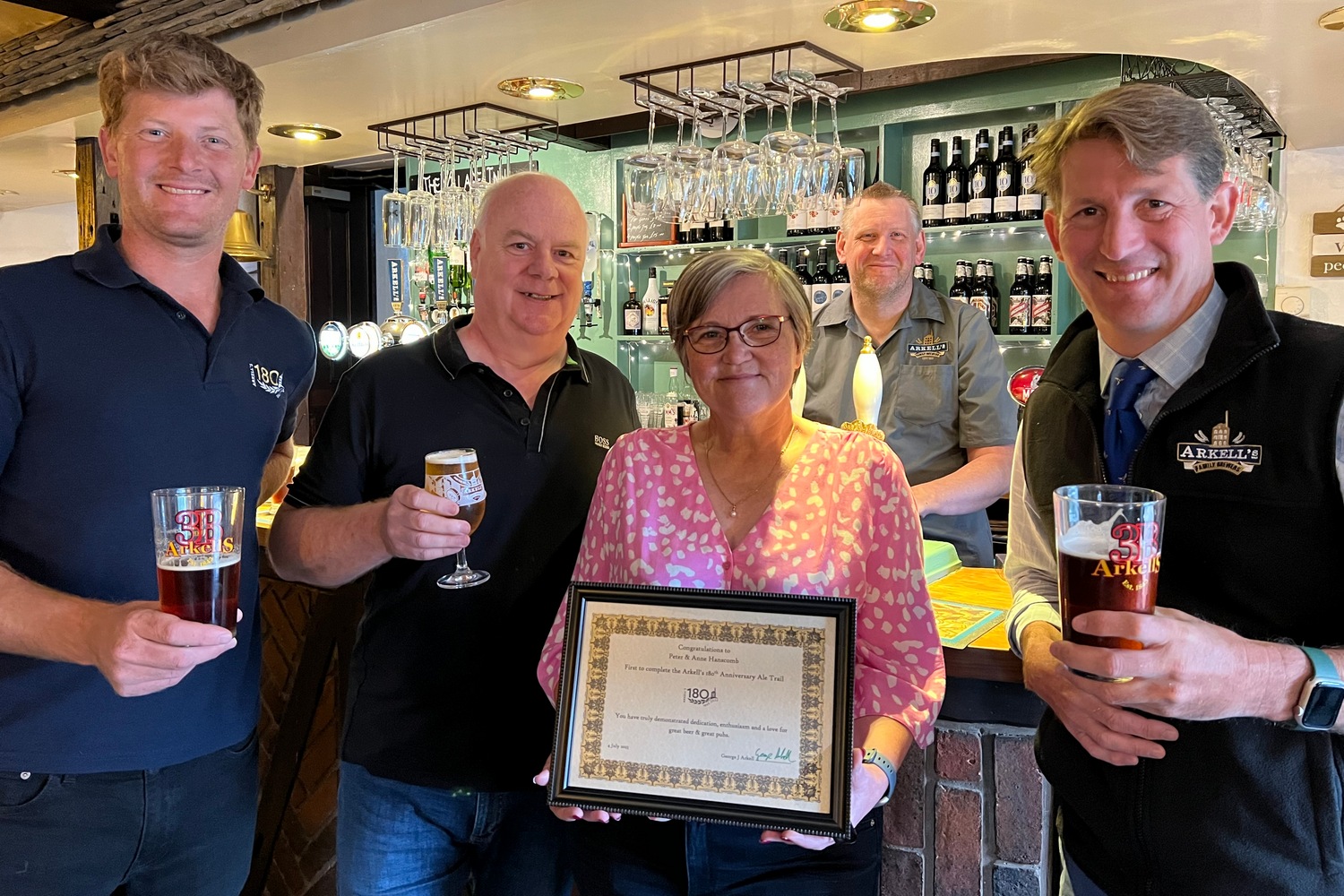 Couple complete Arkell’s Anniversary Ale Trail - Beer Today