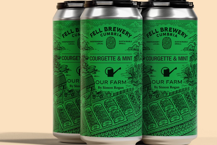 Brewer and chef collaborate on courgette and mint gose