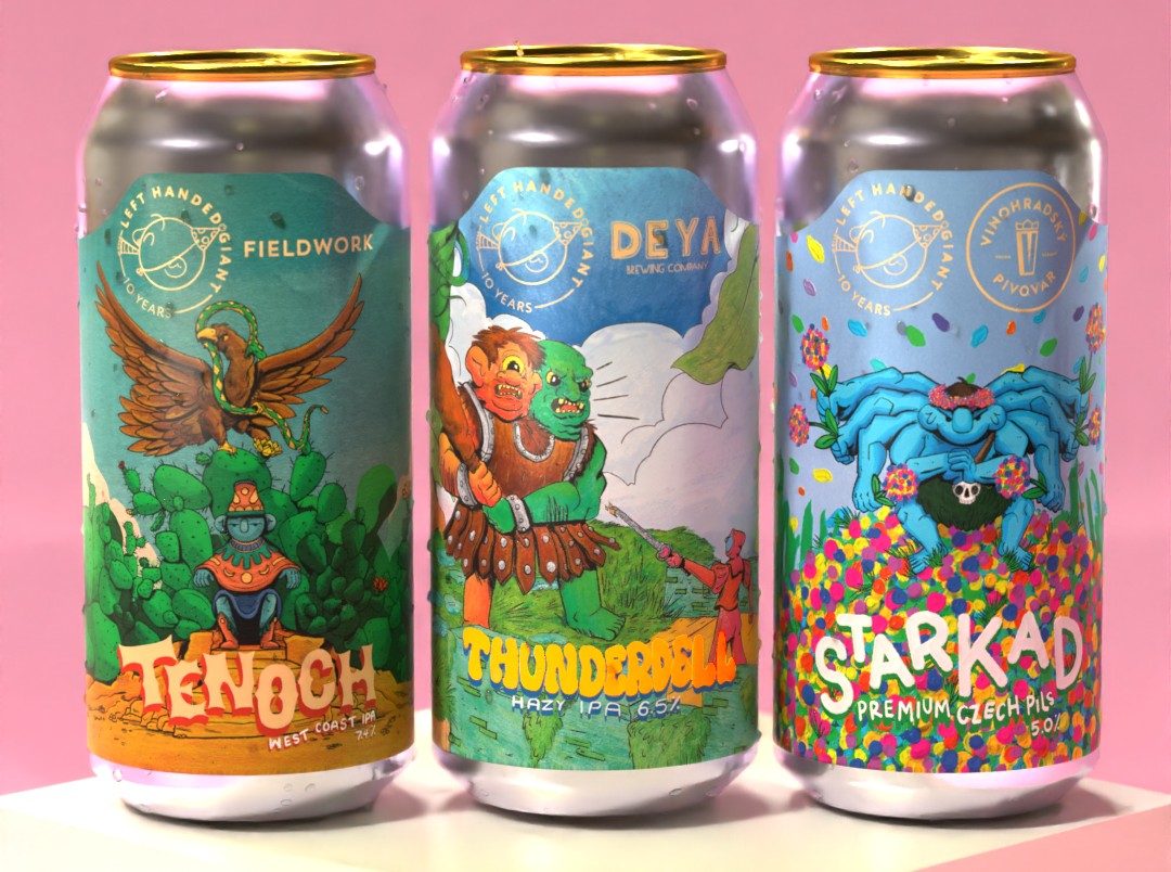 Left Handed Giant reveal anniversary beers - Beer Today